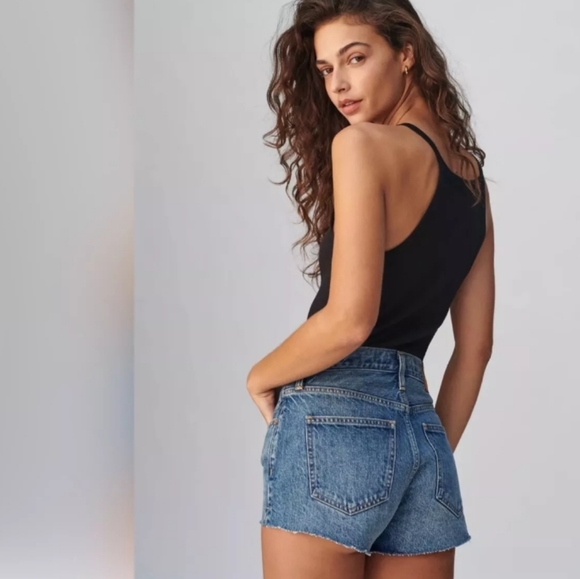 Denim Forum | Shorts | Aritzia Denim Forum The Yoko High Rise Short ...